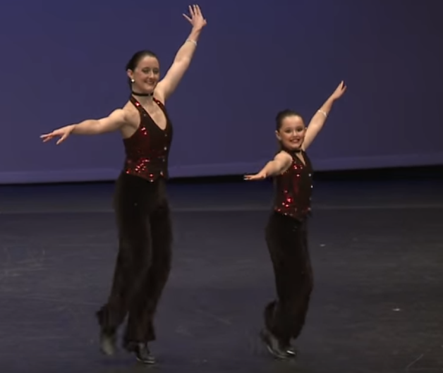 Tap Dancers Light Up Floor With Dazzling Routine