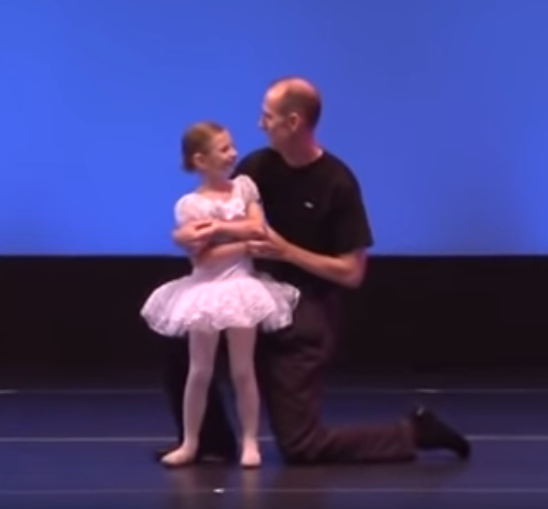 Dad’s Dance With Three Daughters Brings Tears