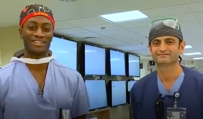 Dancing docs take on Tik Tok with fun moves to lift spirits