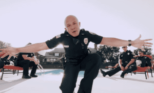 Handsome Cops Nail Internet Dance Challenge