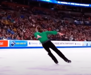 Young Man’s “Riverdance” On Ice Is Intricately Beautiful
