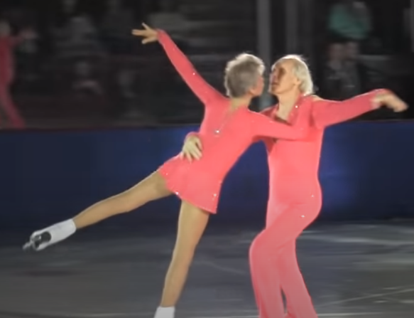 Former Olympic Gold Medal Champions Still Dazzle On Ice