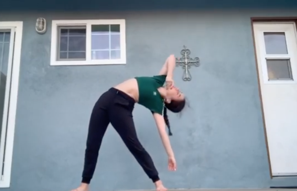 9-year-old jazz dancer has all eyes on her with fiery moves