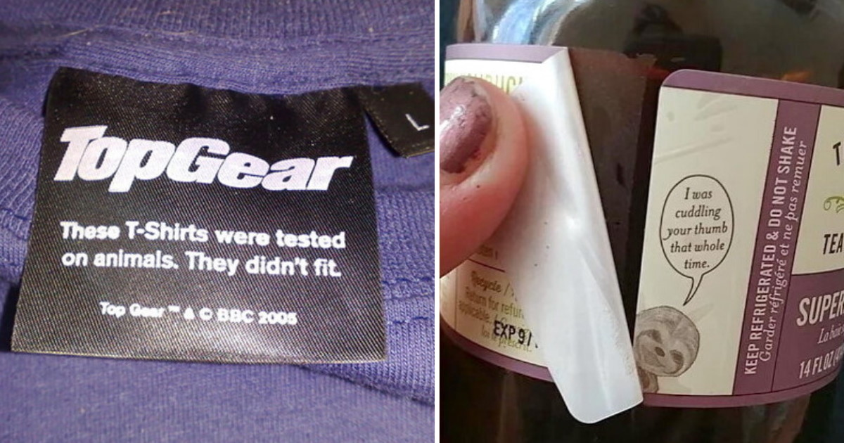 Companies Sneaking In Fun Hidden Messages On Products