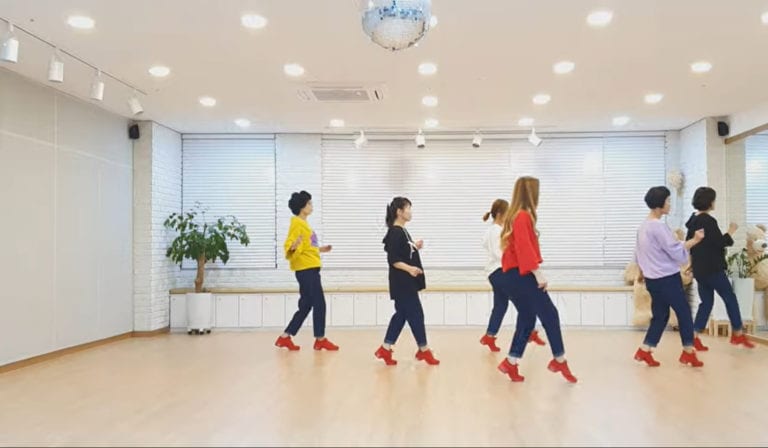 Line dancers light up dance floor with country moves to ‘When You Smile’