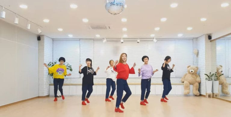 Line dancers light up dance floor with country moves to ‘When You Smile’