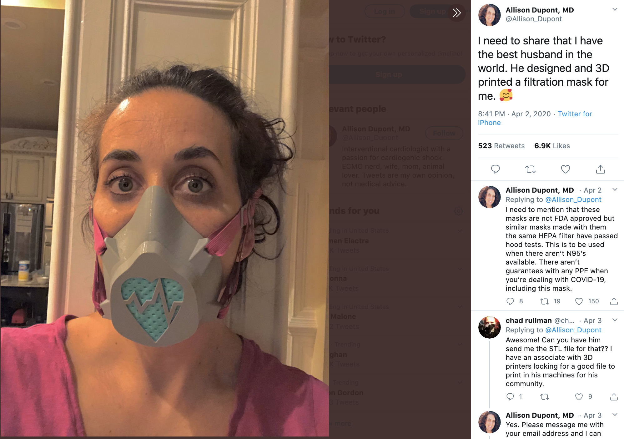 50 people who spiced up their mask game so that it’s not boring