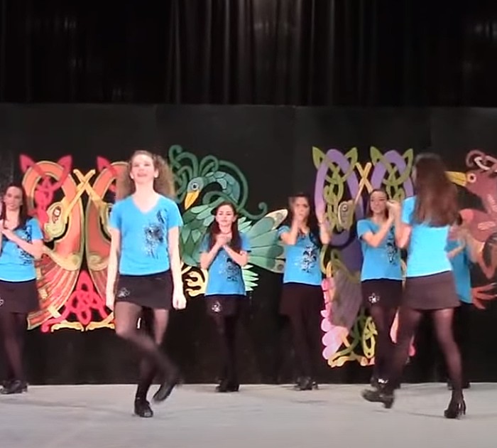Irish dancers take stage by storm with epic country routine