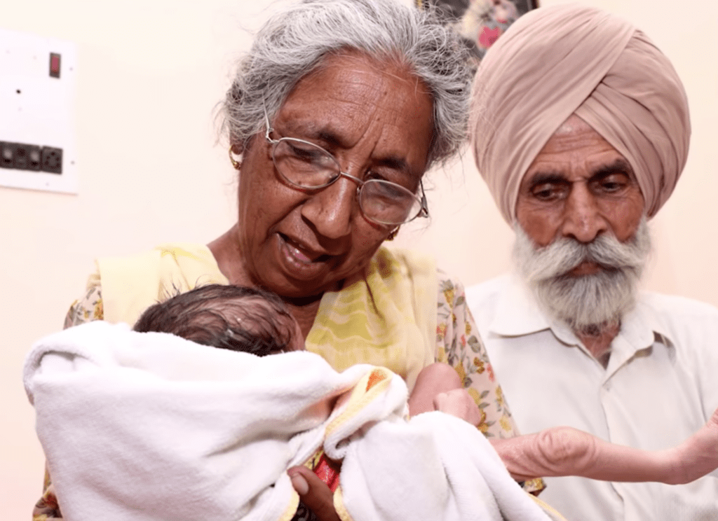 68-Year-old woman delivers miracle twins after trying to conceive for ...