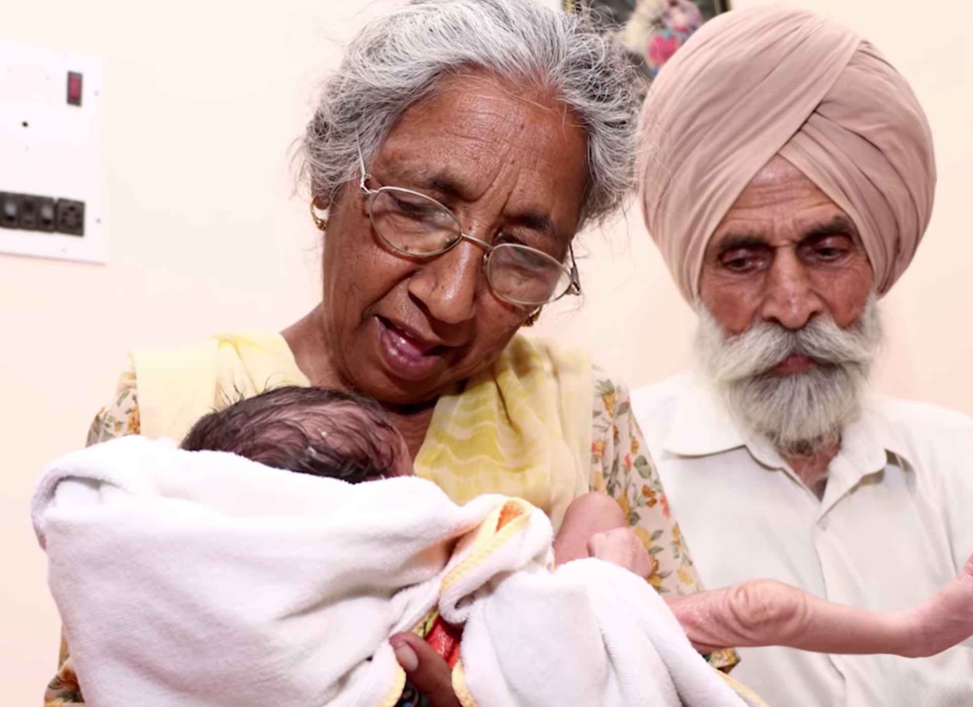 68-Year-old woman delivers miracle twins after trying to conceive for ...