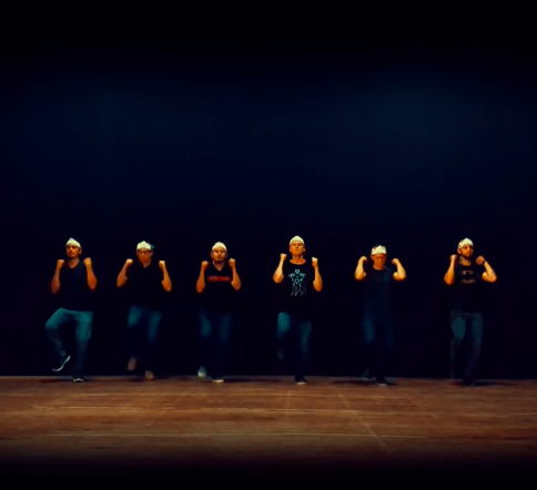 Six Men Mesmerize With Human Body Drumline Routine