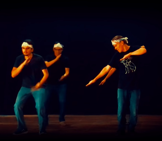 Six Men Mesmerize With Human Body Drumline Routine