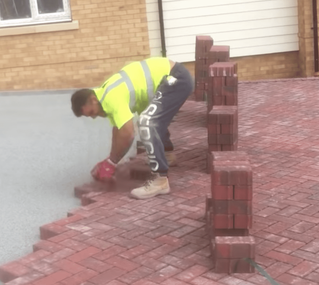Man’s Brick Laying Skills Are More Than Impressive