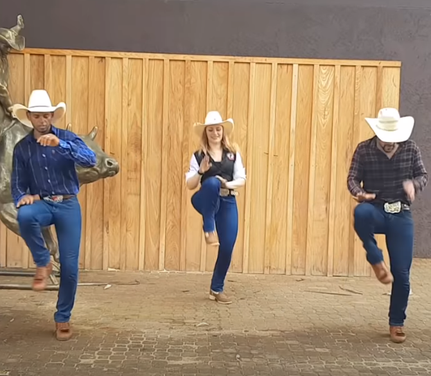 Group Takes Line Dancing To Another Level
