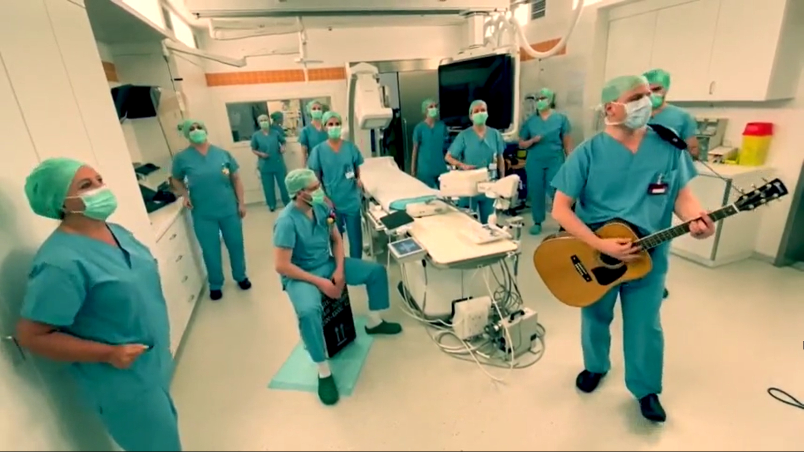 Cardiology team delivers inspiration with song remake ‘It Can’t Take Us ...