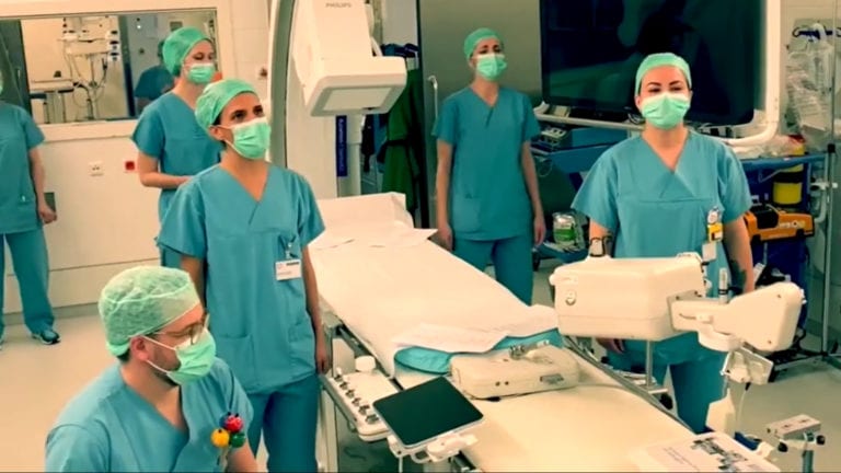 Cardiology team delivers inspiration with song remake ‘It Can’t Take Us ...