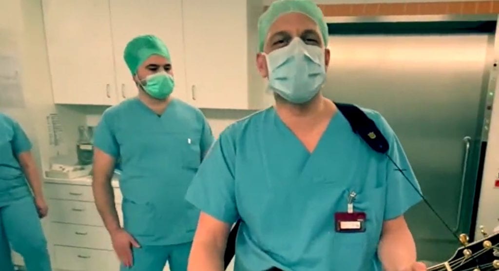 Cardiology team delivers inspiration with song remake ‘It Can’t Take Us ...