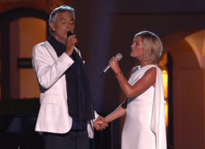 Helene Fischer And Andrea Bocelli Sing Beautiful Duet