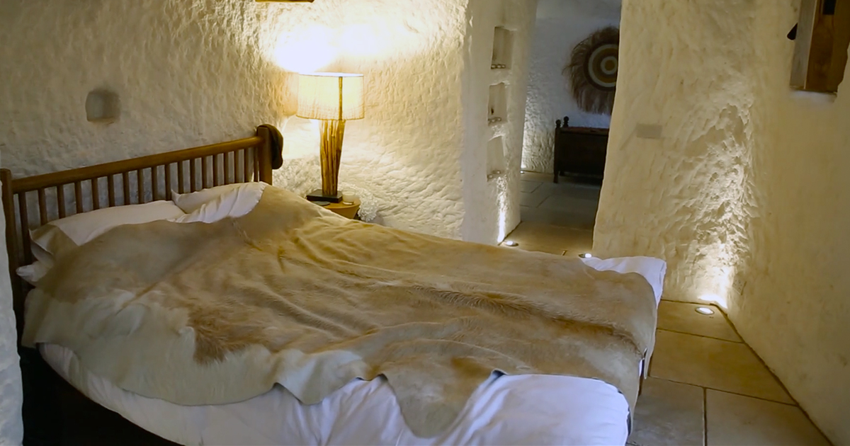 Man transforms million-year-old cave into an astonishing modern day home