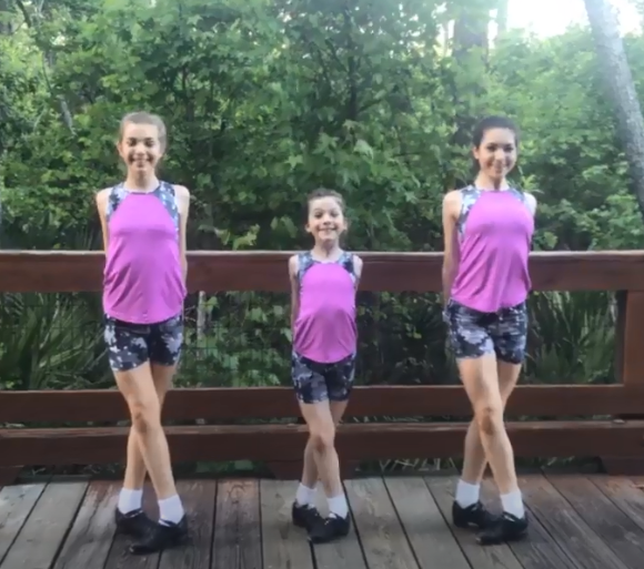 Three Sisters Bring Smiles With Irish Dance