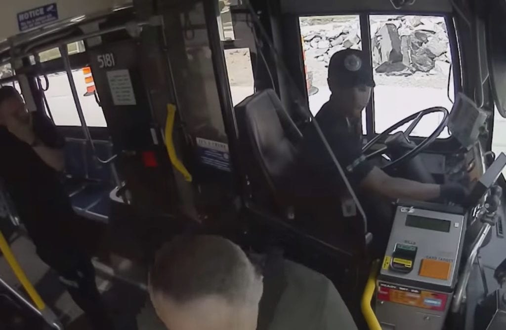 Bus driver keeps homeless man warm when he needs it most
