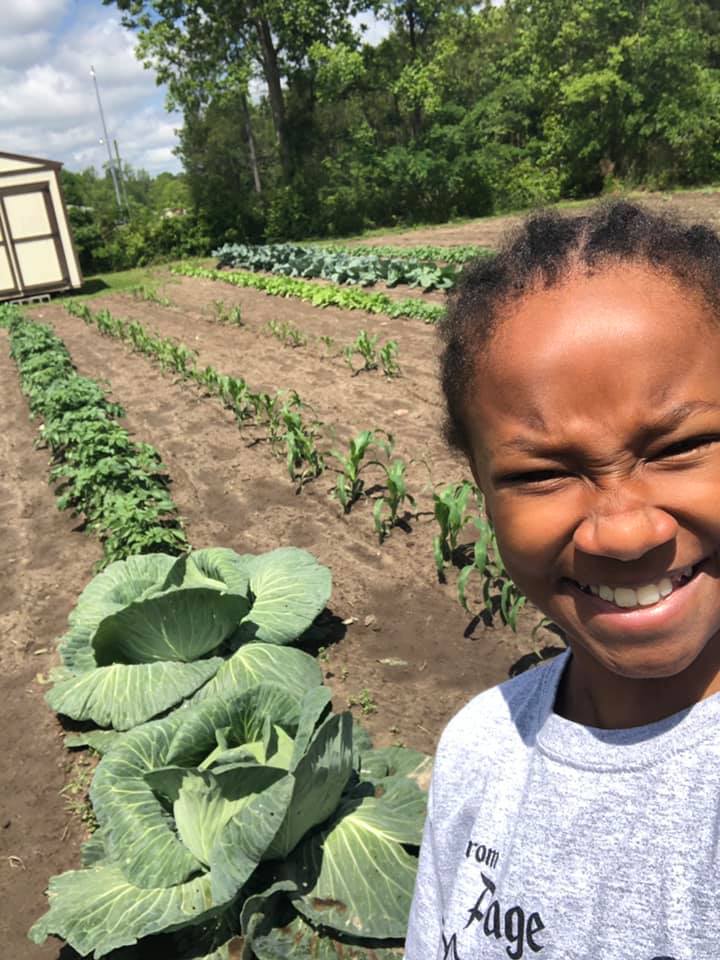 Committed 3rd-grader grows 31-pound cabbage