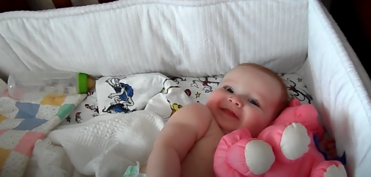 Baby wakes up from nap with 2 million views