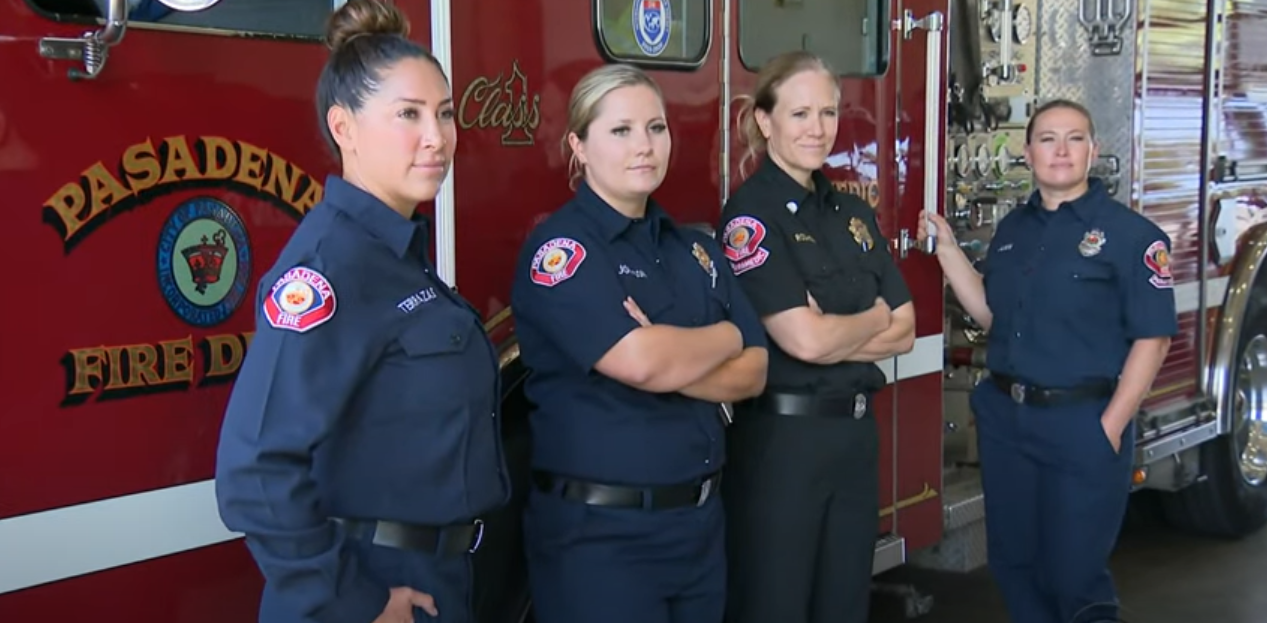 Internet celebrates first all-female firefighting crew making history