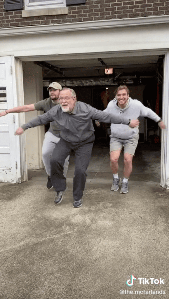 Dad’s hilarious dance with sons scores over 15.5M views