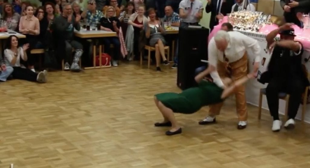 Seniors show off epic boogie woogie dance moves
