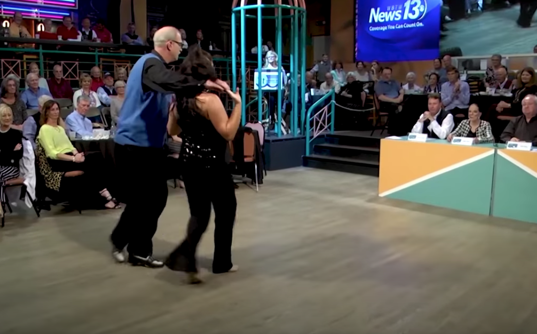 Father and daughter win National Championship with awesome shag dance