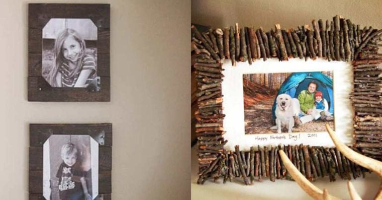 30 Cool DIY picture frames projects for your home