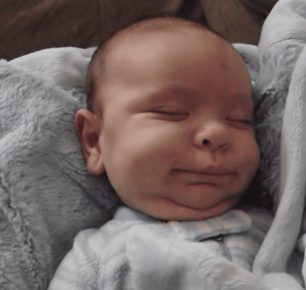 Sweet Baby Wakes Up Displaying Every Emotion