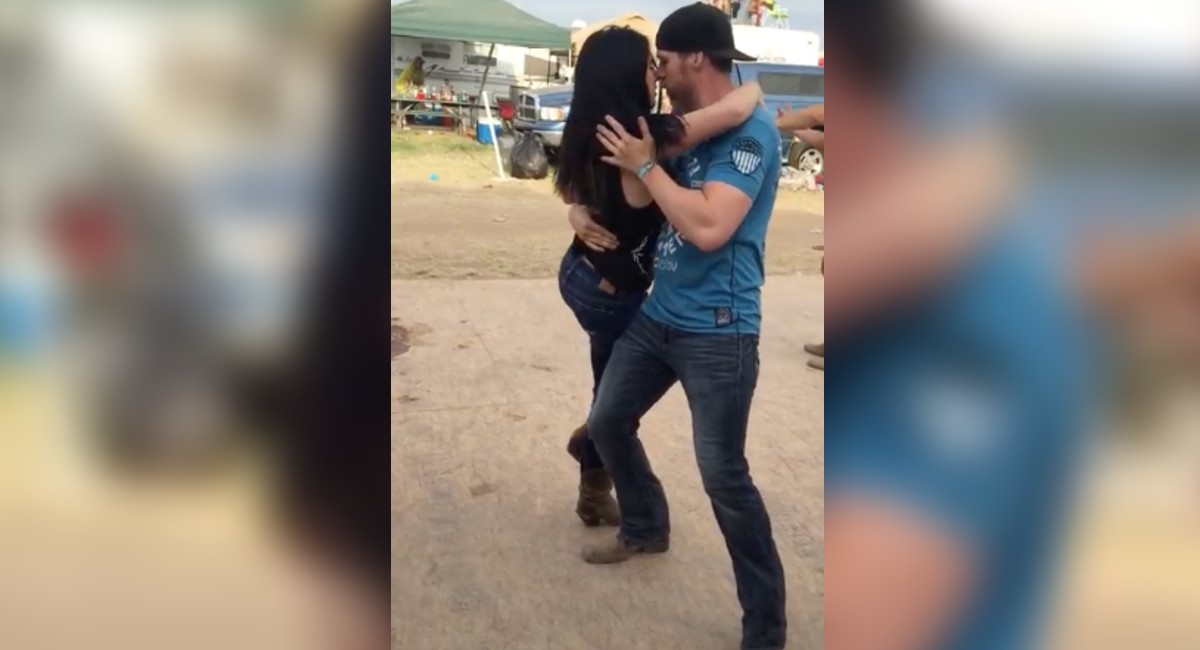 Couple steals the spotlight with romantic country dance to ‘Hard To Love’