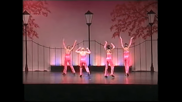 Talented girls ‘bump away blues’ with ‘boogie-woogie’ tap routine