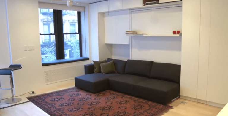 Man gets 1100 square feet out of 420 square foot New York apartment ...