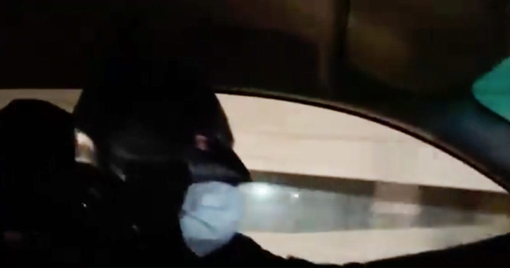 Batman delivers food to the homeless during lockdown