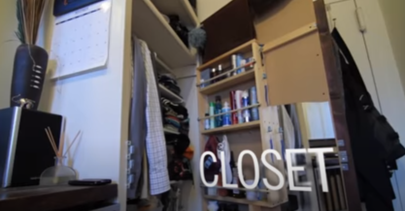 Man lives in 78-square foot New York apartment – walk through to see if ...