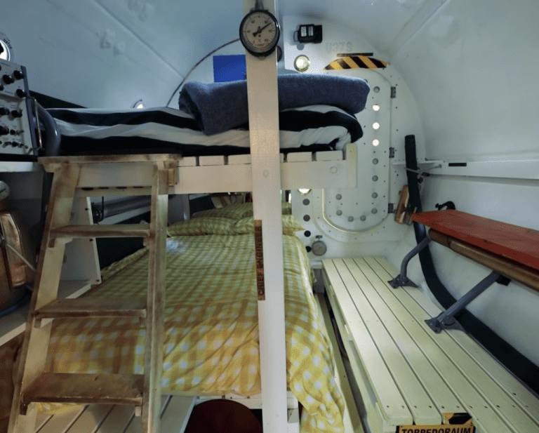 Man Gives Tour Of Submarine Tiny Home In Forest