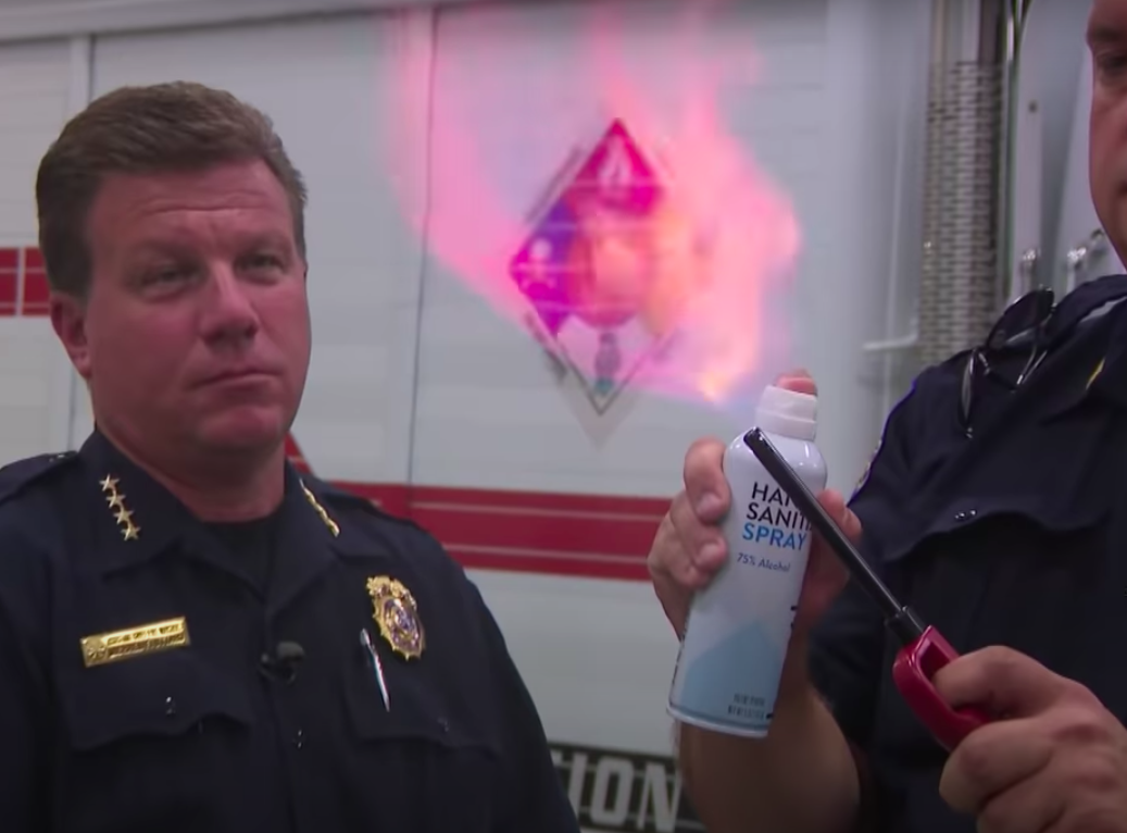 Mom Badly Burned When Hand Sanitizer Catches Fire