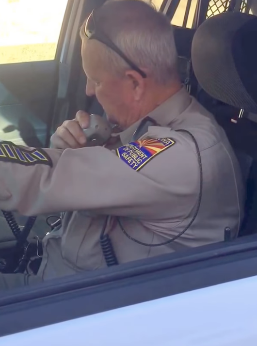 Trooper makes same call every day on radio but after 37 yrs voice on ...