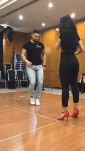 Couple’s sensual dance is hard to look away from