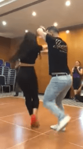 Couple’s sensual dance is hard to look away from