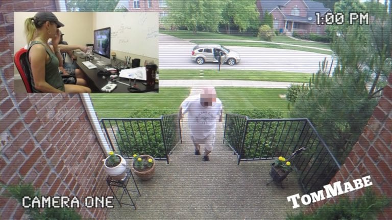 Package thief steals from front porch in broad daylight unaware there's ...