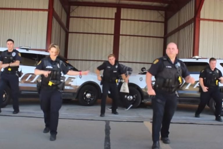 Cops Take Line Dance To Hilarious New Level