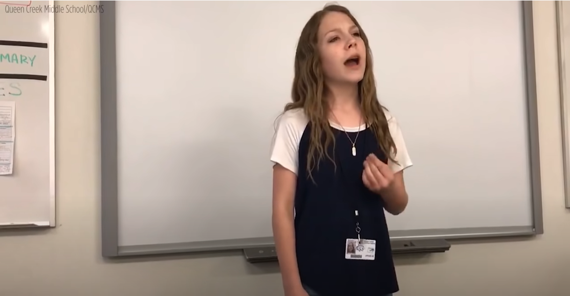 7th grade girl's poem goes viral asking, 'Why am I not good enough?'