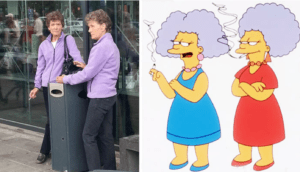 35+ photos of people whose “twins” are cartoon characters