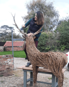 Artist collects willow reeds then turns them into incredibly detailed ...