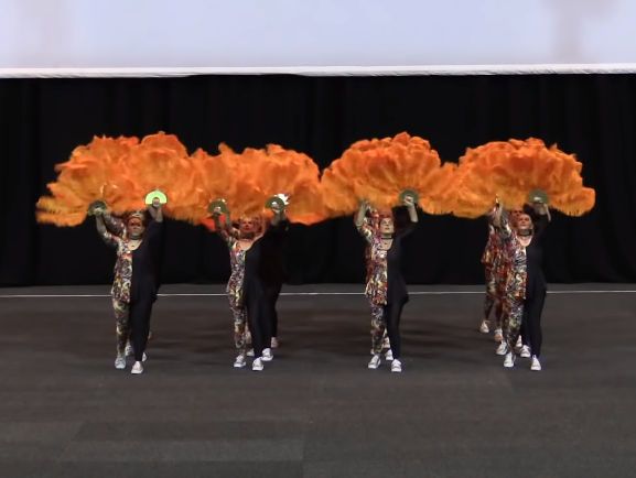 Talented dancers transform into human kaleidoscope for “Bohemian ...