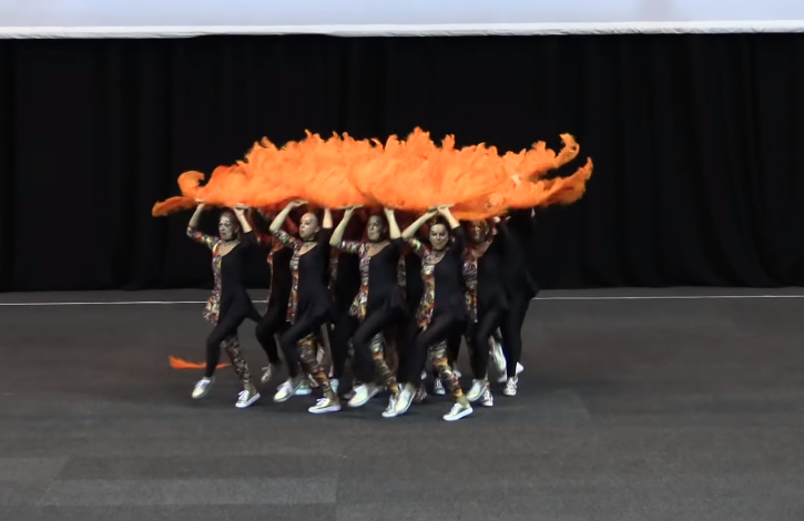 Talented dancers transform into human kaleidoscope for “Bohemian ...